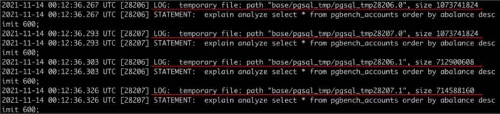 Temporary files in PostgreSQL – Steps to identify and fix temp file issues - KloudDB